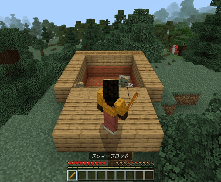 スウィープロッド（範囲攻撃） | マインクラフト専用環境 | SOCKET-MANAGER Framework For PHP